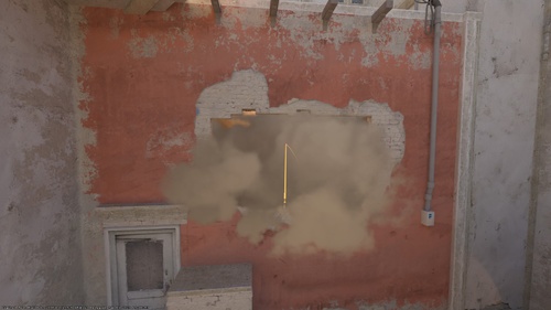 Mirage Mid Window Smoke from T Spawn