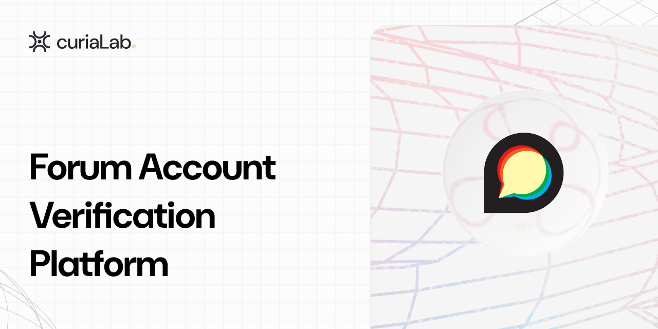 Forum Account Verification Platform | curiaLab