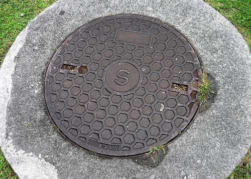 Manhole cover Labeled Image Dataset | images.cv