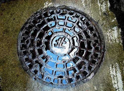 Manhole cover Labeled Image Dataset | images.cv