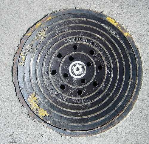 Manhole cover Labeled Image Dataset | images.cv