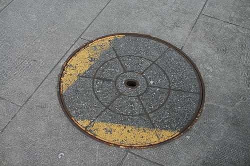 Manhole cover Labeled Image Dataset | images.cv