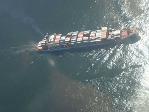 Container ship Labeled Image Dataset | images.cv