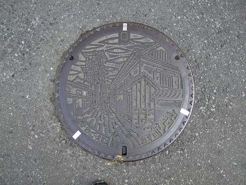 Manhole cover Labeled Image Dataset | images.cv