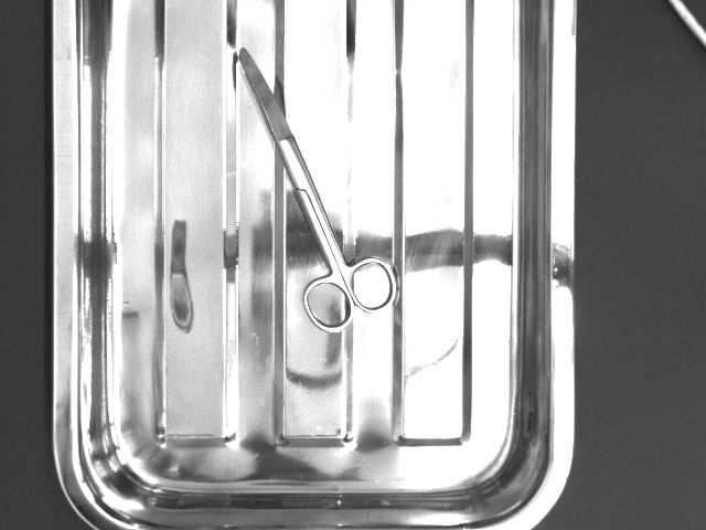 Curved scissor labeled image dataset | images.cv