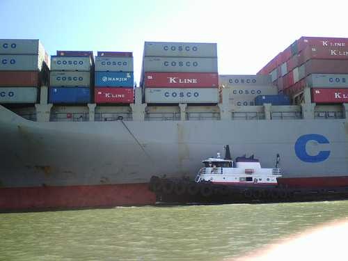 Container ship Labeled Image Dataset | images.cv