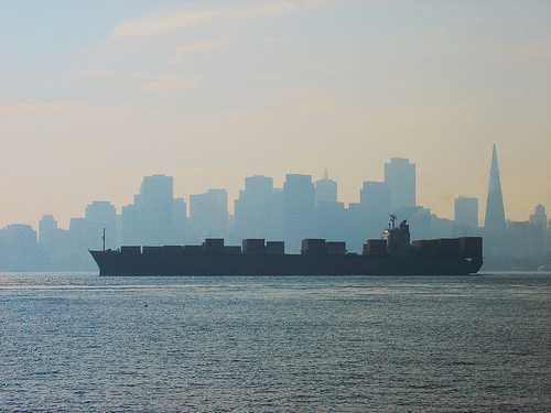 Container ship Labeled Image Dataset | images.cv