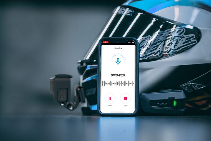 Cardo Systems Announces New Intercom Recording Feature | Motorcycle ...