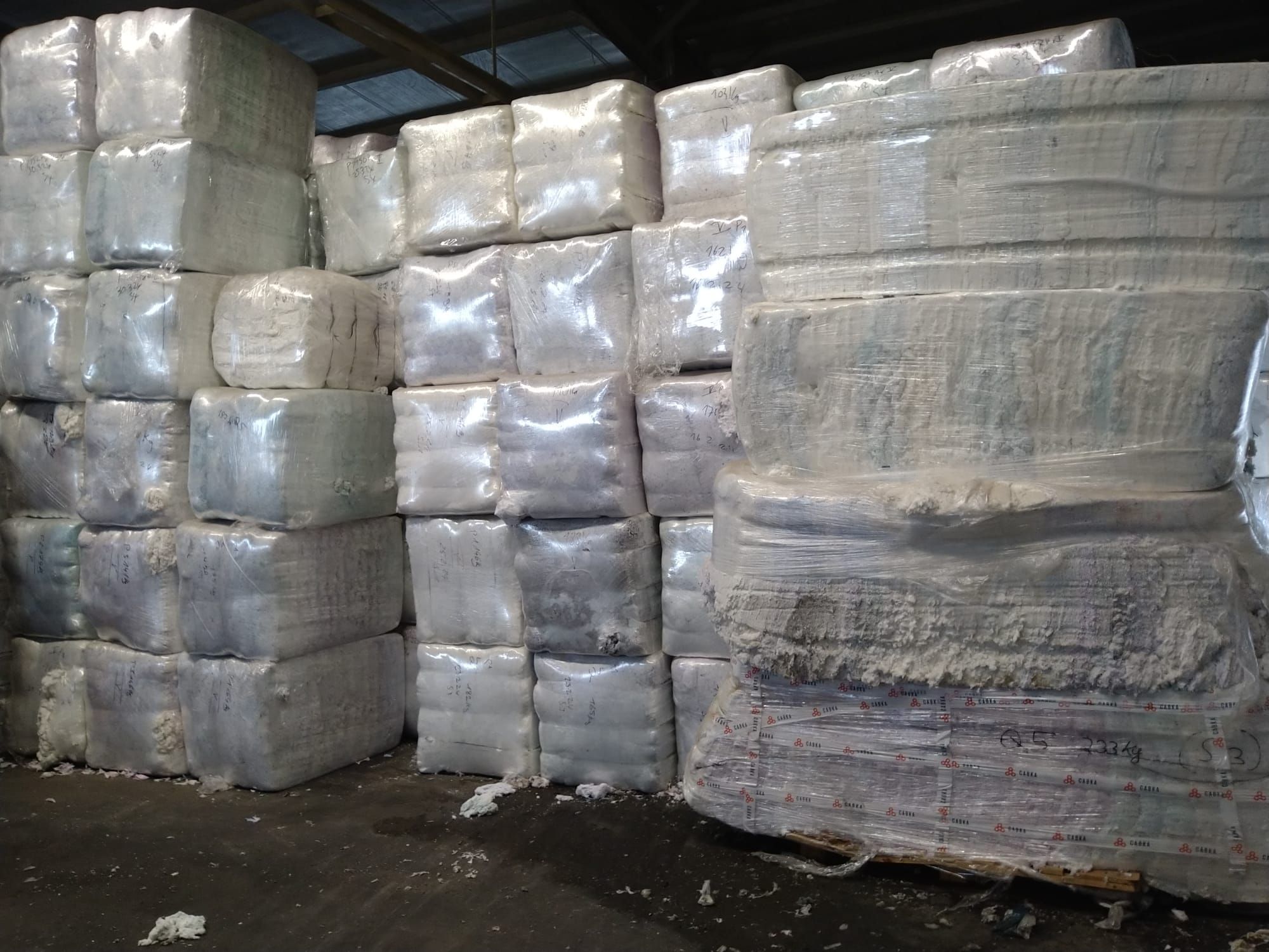PE/PP plus 50% cellulose from diaper production — Cyrkl