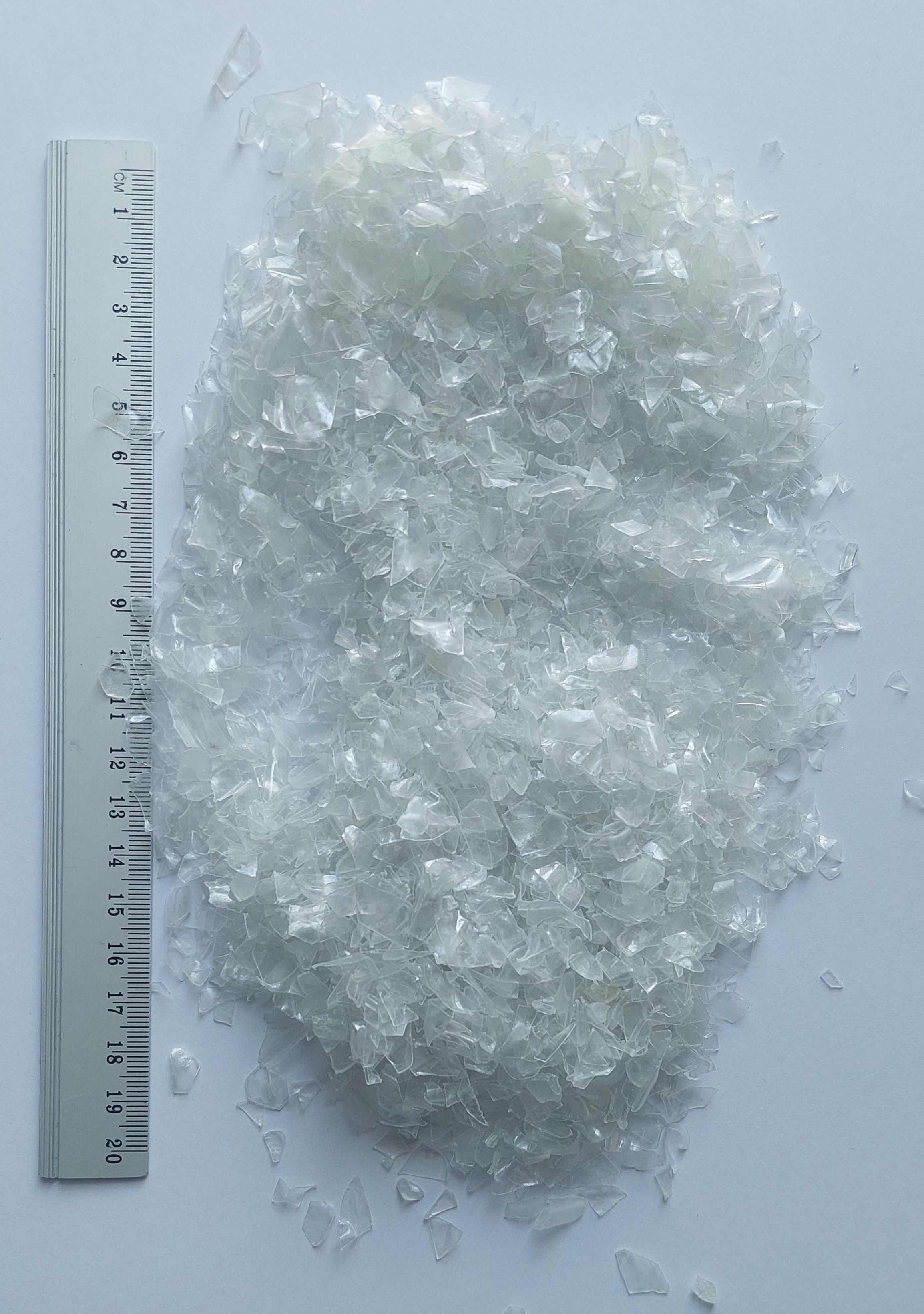 pet clear flakes — Cyrkl