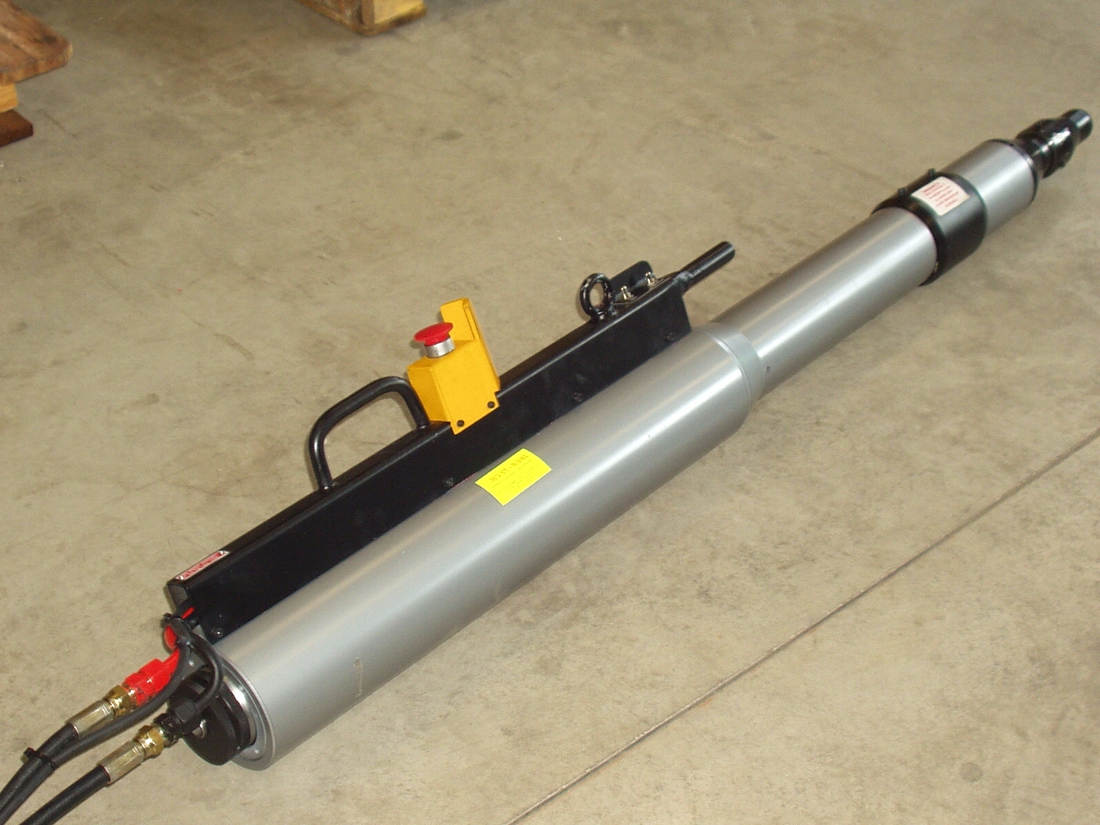 Prensas hidráulicas y unidades de control para tirar cables