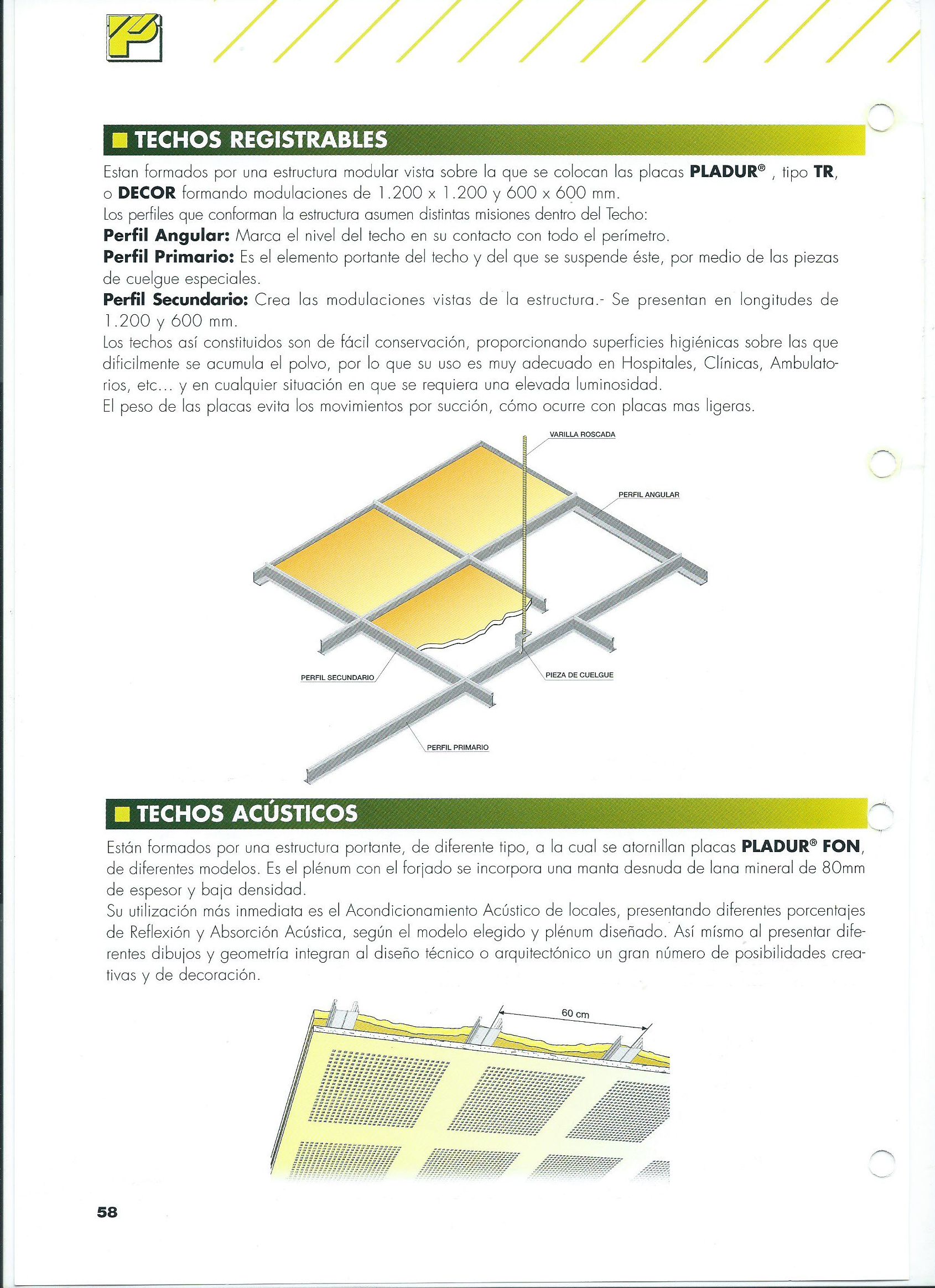 Techos continuos PLADUR
