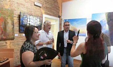 INAUGURACION DE LA S EXPOSICIONES ORGANIZADAS POR LA GALERIA SABRINA ...