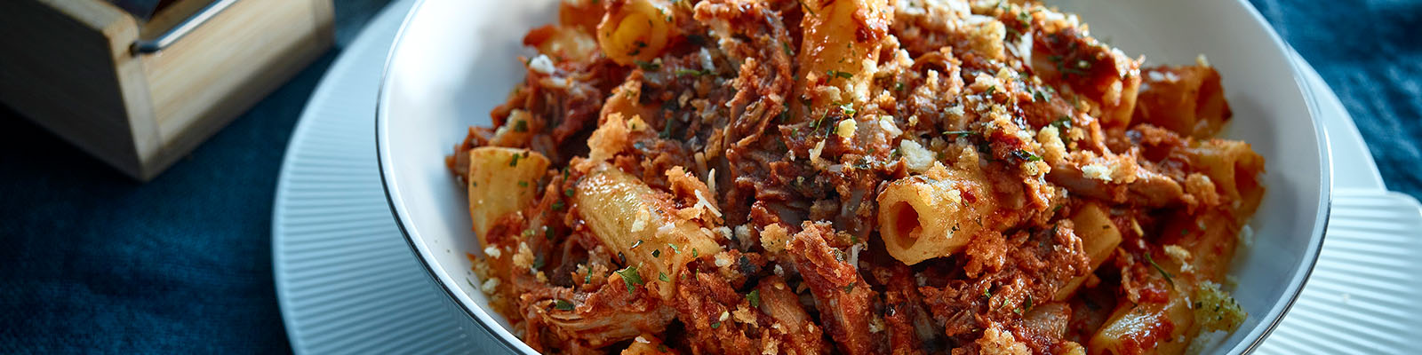 Neven Maguire's Duck Ragu Rigatoni with Pangrattato | Dunnes Stores ...