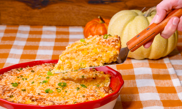 Cheddar Sweet Corn Pie - Gourmet