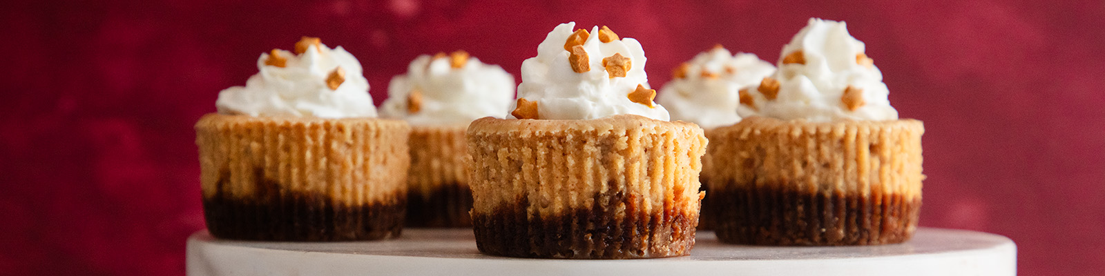 Mini Gingerbread Cheesecakes Recipe | {{SiteName}} - ShopRite