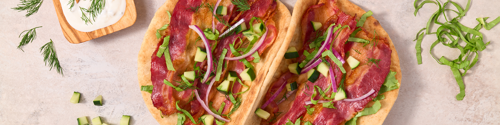 Beef Bacon Gyro - Gourmet