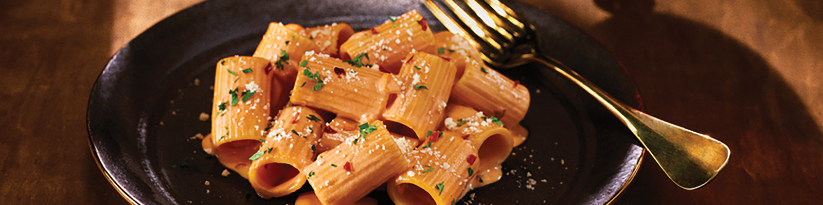 Al Bronzo Mezzi Rigatoni with Spicy Vodka Sauce | {{Site Name}} - Fairway