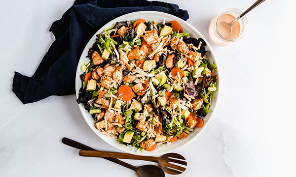 Buffalo Chicken Pasta Salad Recipe - Gourmet