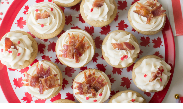 Canada Day Maple Bacon Cupcakes | Save-On-Foods - Save-On-Foods