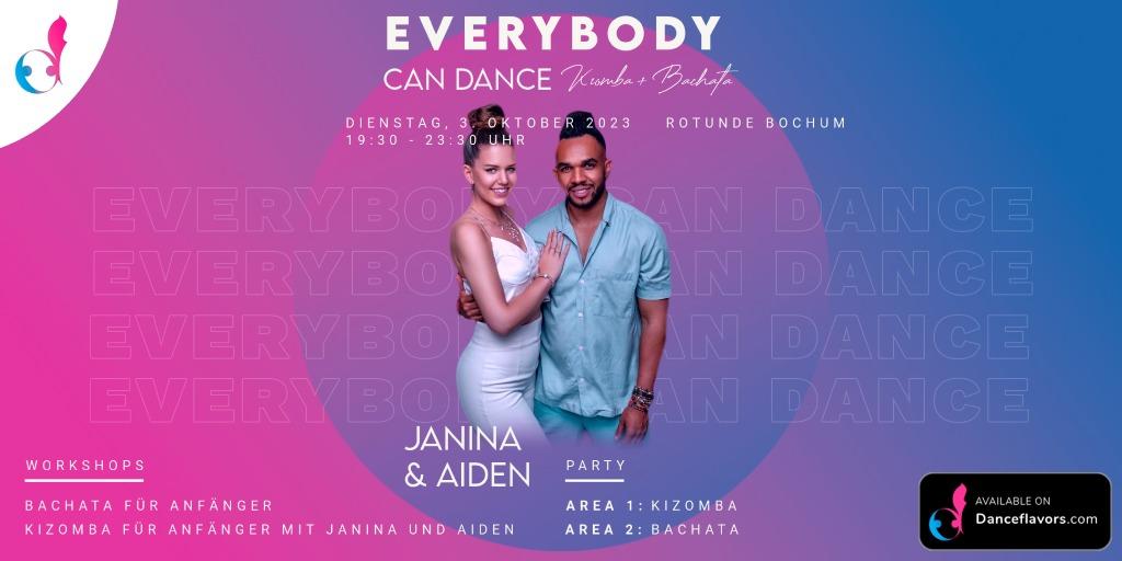 Everybody can dance Kizomba + Bachata - Oktober Party - Danceflavors