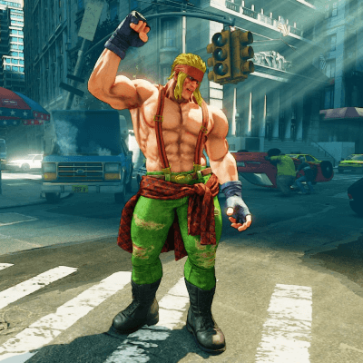 Gunfight reveals his match up chart for Alex in SFV | DashFight