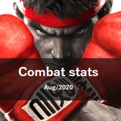 Capcom Reveals SFV Stats from August 2020 | DashFight
