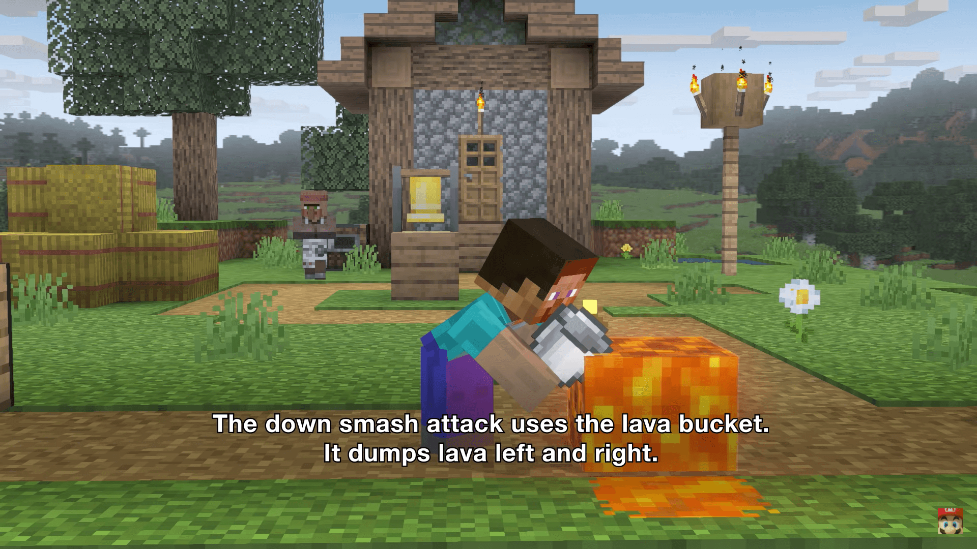 Masahiro Sakurai Explained Minecraft Steve and Alex in SSBU | DashFight