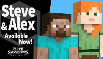 Minecraft Steve and Alex are Available in SSBU Now | DashFight