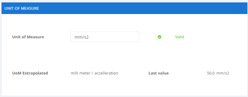 Edit/validation of a signal – Databoom