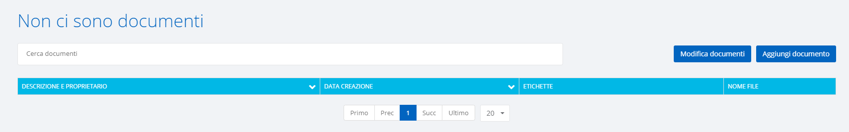 Lista documenti – Databoom