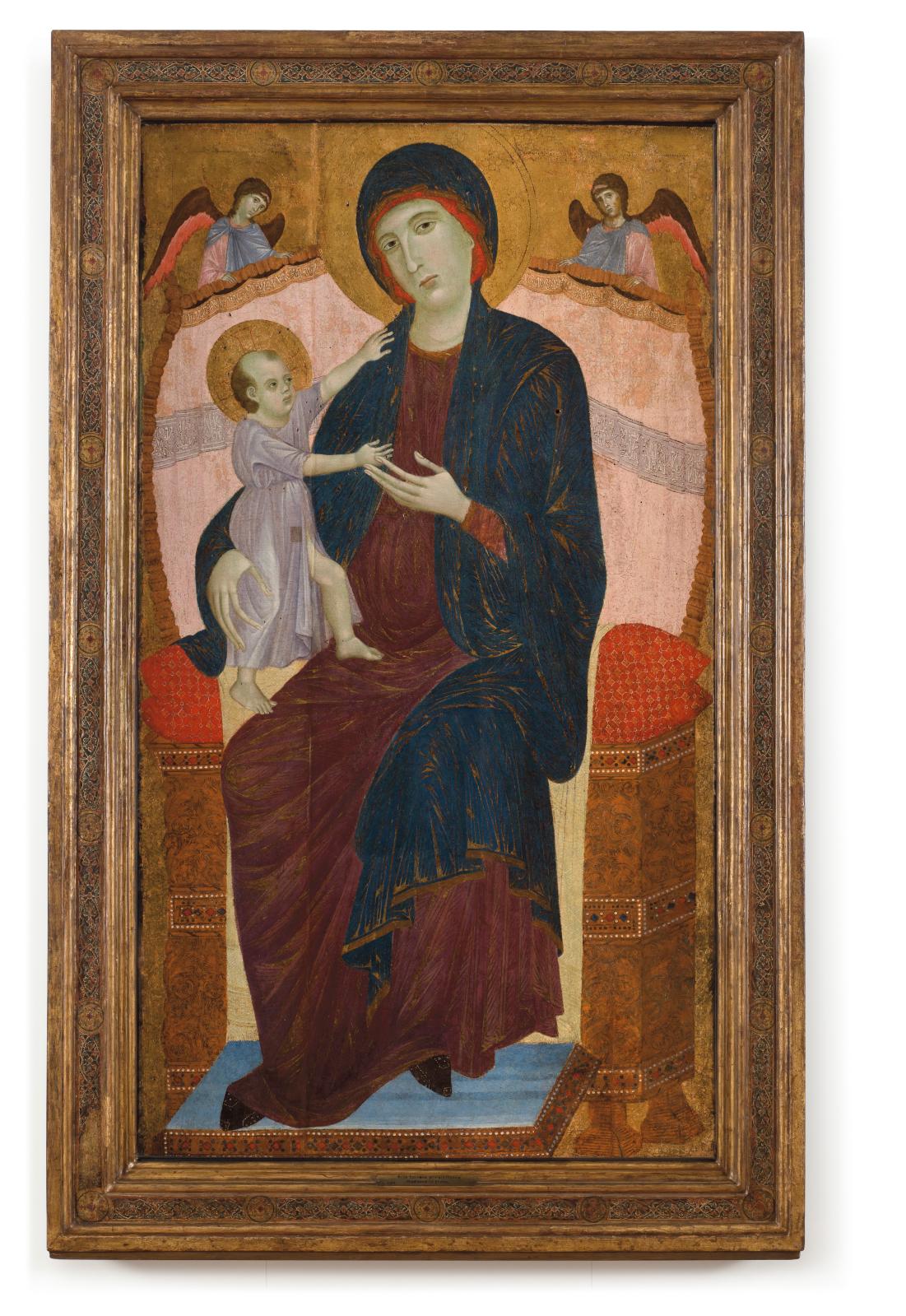 Madonna And Child Duccio 1300