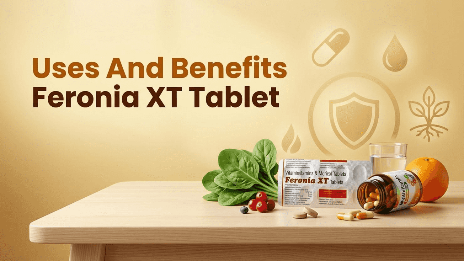 Uses And Benefits Feronia XT Tablet