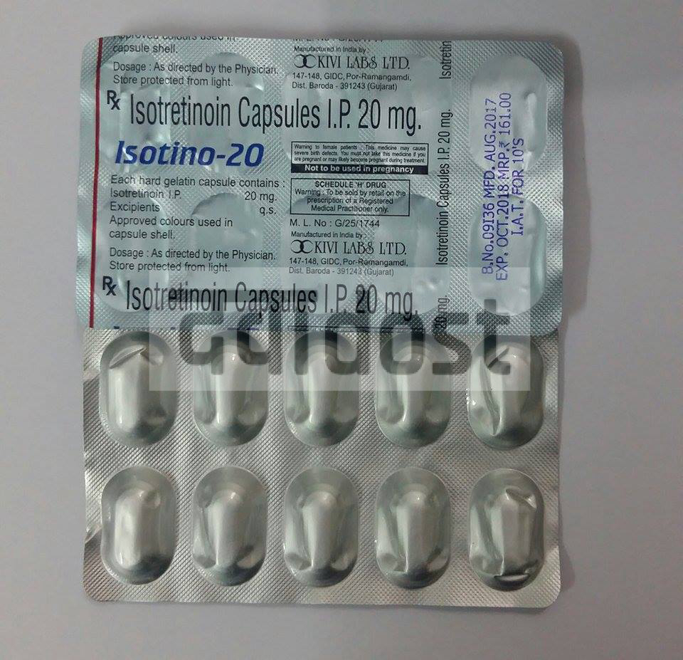 Acnetoin I20mg Soft Gelatin Capsule - Leeford Healthcare Ltd | Buy ...