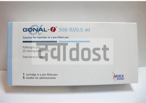 Buy Gonal-F 300IU Solution for Injection at 15% savings