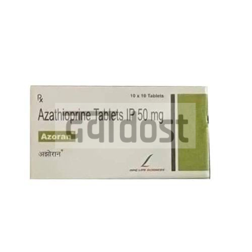 Azoran 50mg Tablet 20s - RPG Life Sciences Ltd | Buy generic medicines ...