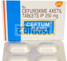 Buy Ceftum 250mg Tablet 4s at 67% savings