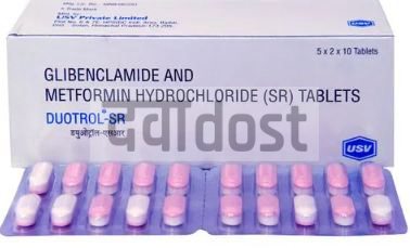 Duotrol 5mg/500mg Tablet 10s - USV Ltd | Buy generic medicines at best ...