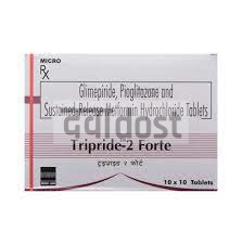 Buy Tripride 2mg Forte Tablet SR 10s at 45% savings