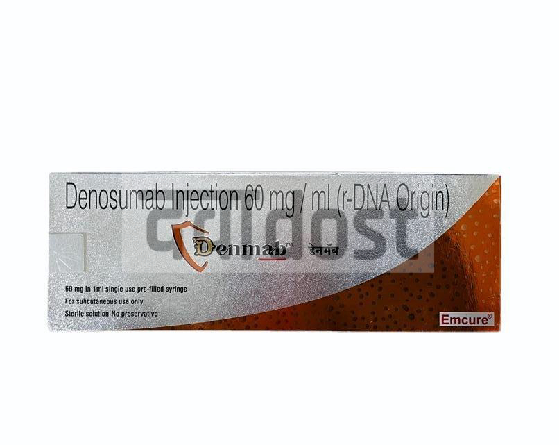 Buy Denmab 60mg Injection 1ml at 15% savings
