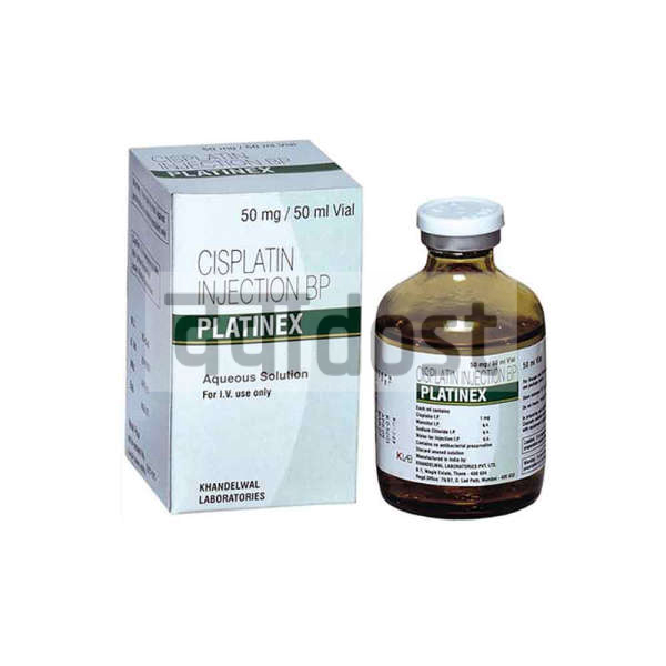 Buy Platinex 50mg Infusion at 10% savings