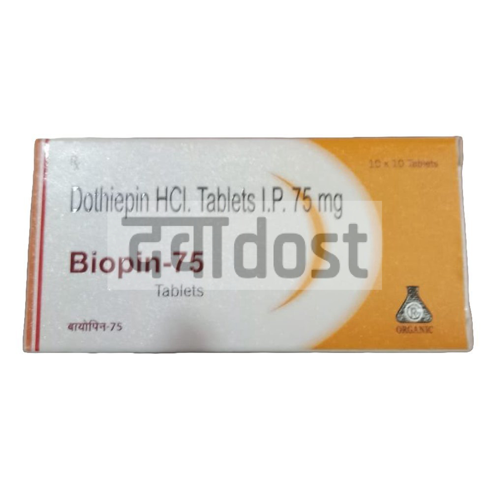 Buy Biopin 75mg Tablet at 10% savings