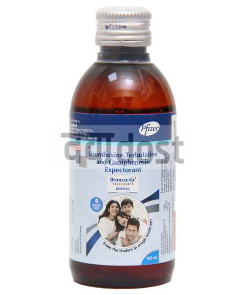 Buy Broncorex Expectorant Syrup 50ml at 15% savings