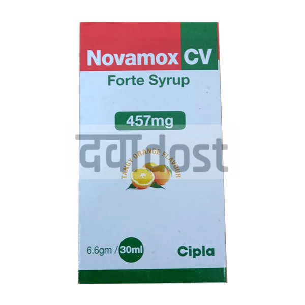 Buy Novamox CV Forte Syrup 30ml at 15% savings