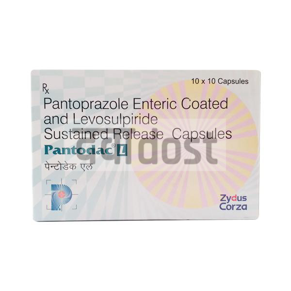 Buy Pantodac L Capsule SR 10s at 74% savings