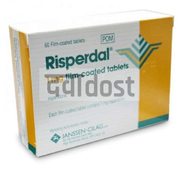 Buy Risperdal 1mg Tablet 30s at 10% savings