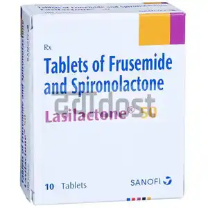 Buy Lasilactone 50mg Tablet 10s at 15% savings