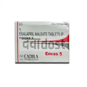 Buy Envas 5mg Tablet 15s at 15% savings