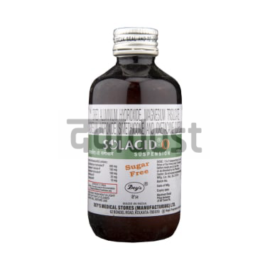 Buy Solacid-O Suspension Sugar Free at 15% savings