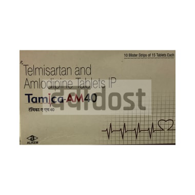 Telmenax AM 40mg/5mg Tablet - VHC Pharmaceuticals | Buy generic ...